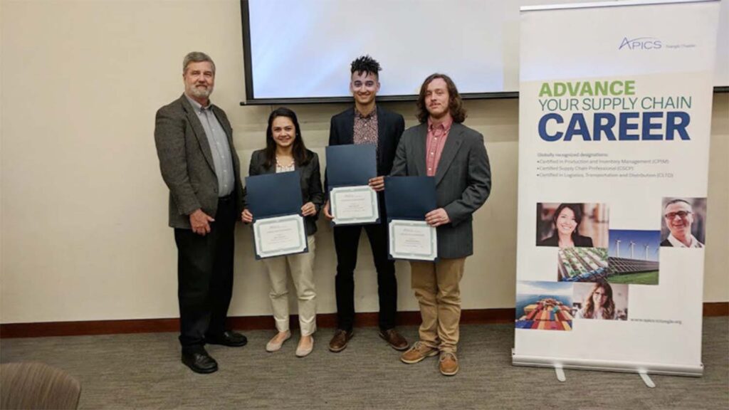Textile Technology Students Win APICS Triangle Chapter Student Case ...