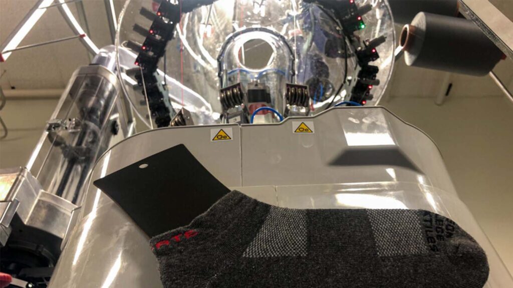 Best Foot Forward: Zeis Textiles Extension Putting New Sock Machine to ...